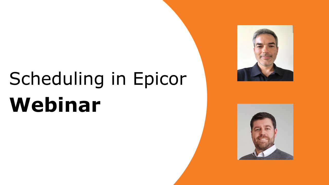 Scheduling 101 - Basics of Job Scheduling in Epicor ERP - 2WTech